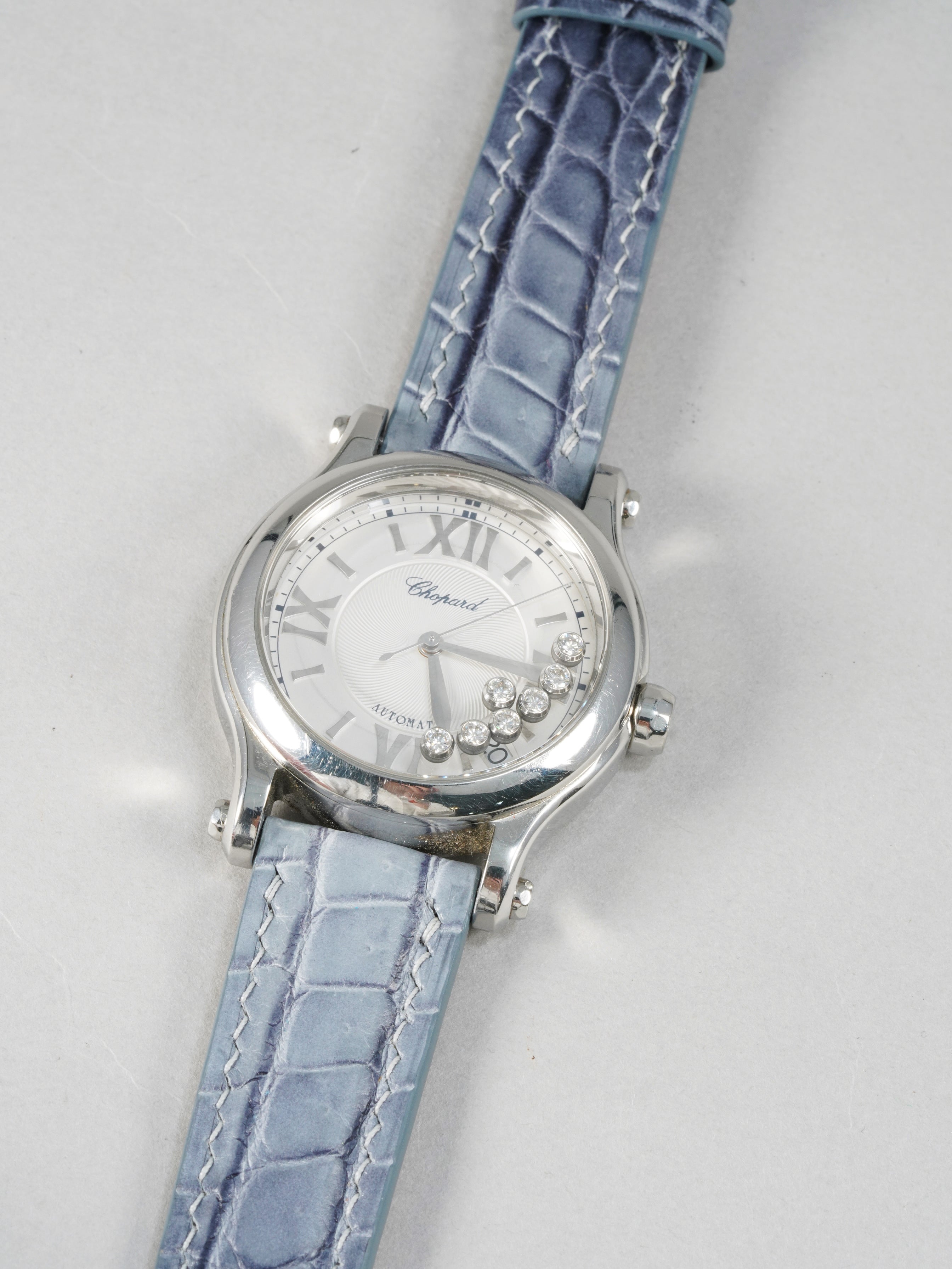 Bespoke Watch Strap in Ombre Dull Crocodile – Solitaire Official