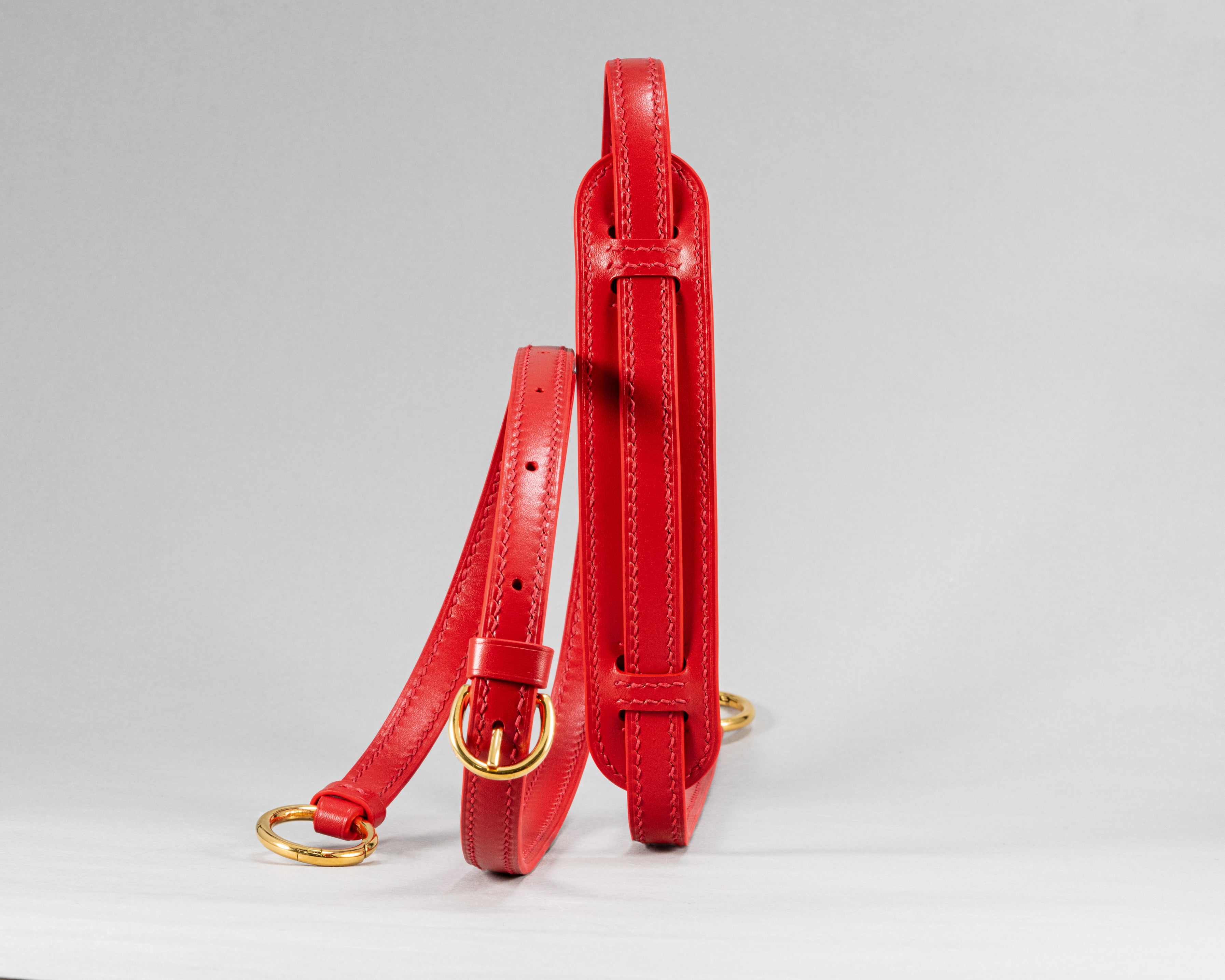 Bespoke Clutch Bag Strap in Red Nappa – Solitaire Official
