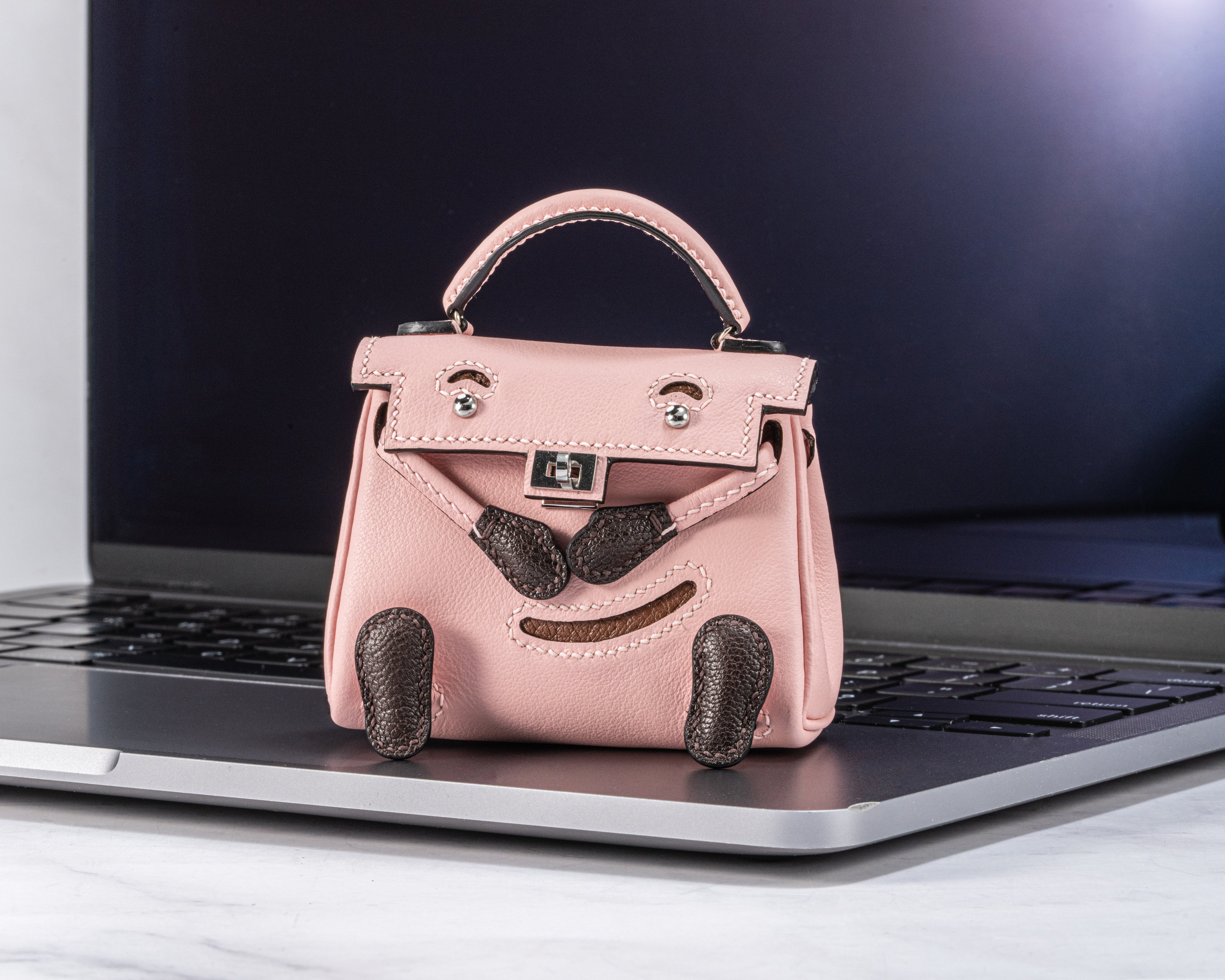 Rose Grandeur Luxe Mini Bag Charm – Solitaire Official