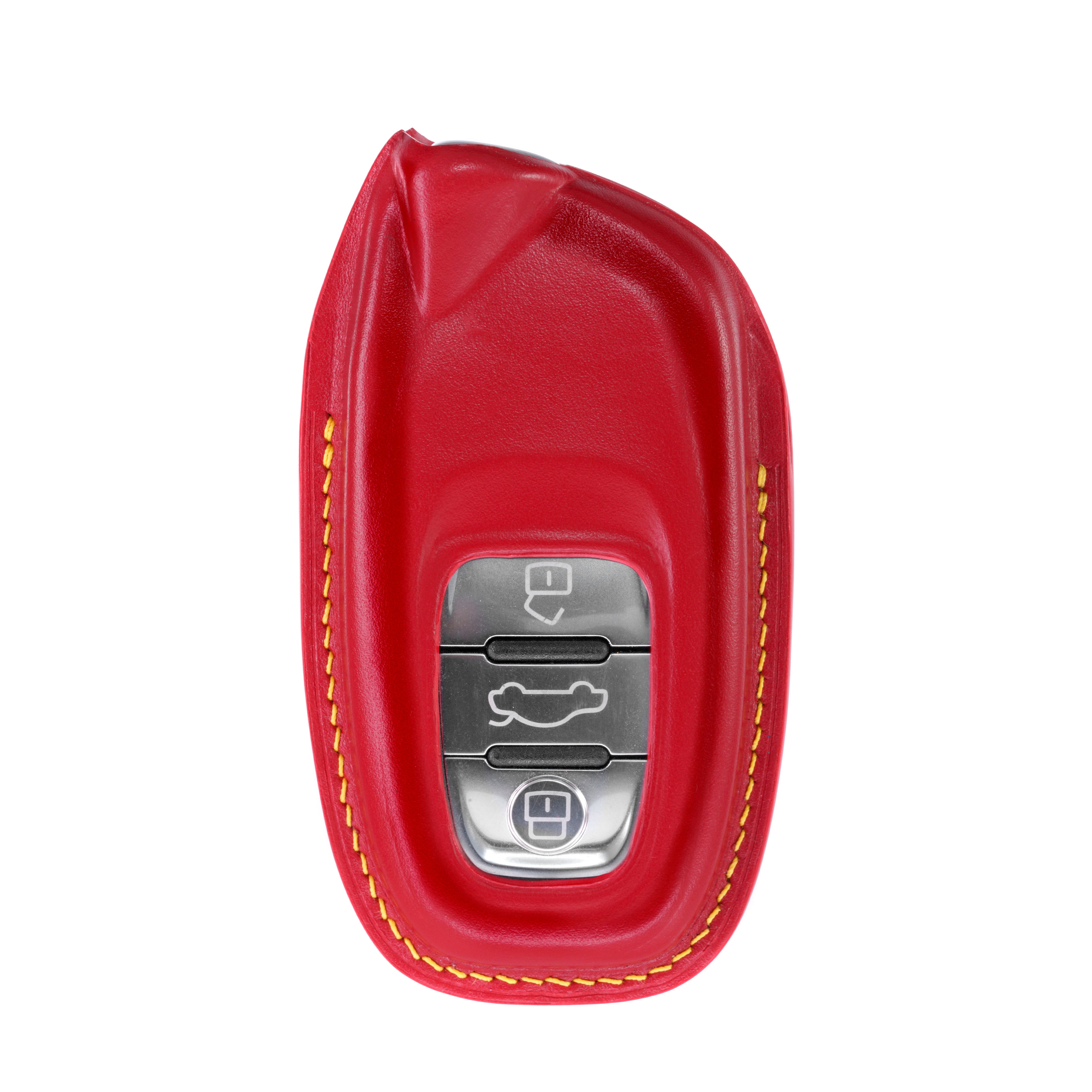 Lamborghini Aventador Key Fob Cover in Red Nappa – Solitaire Official