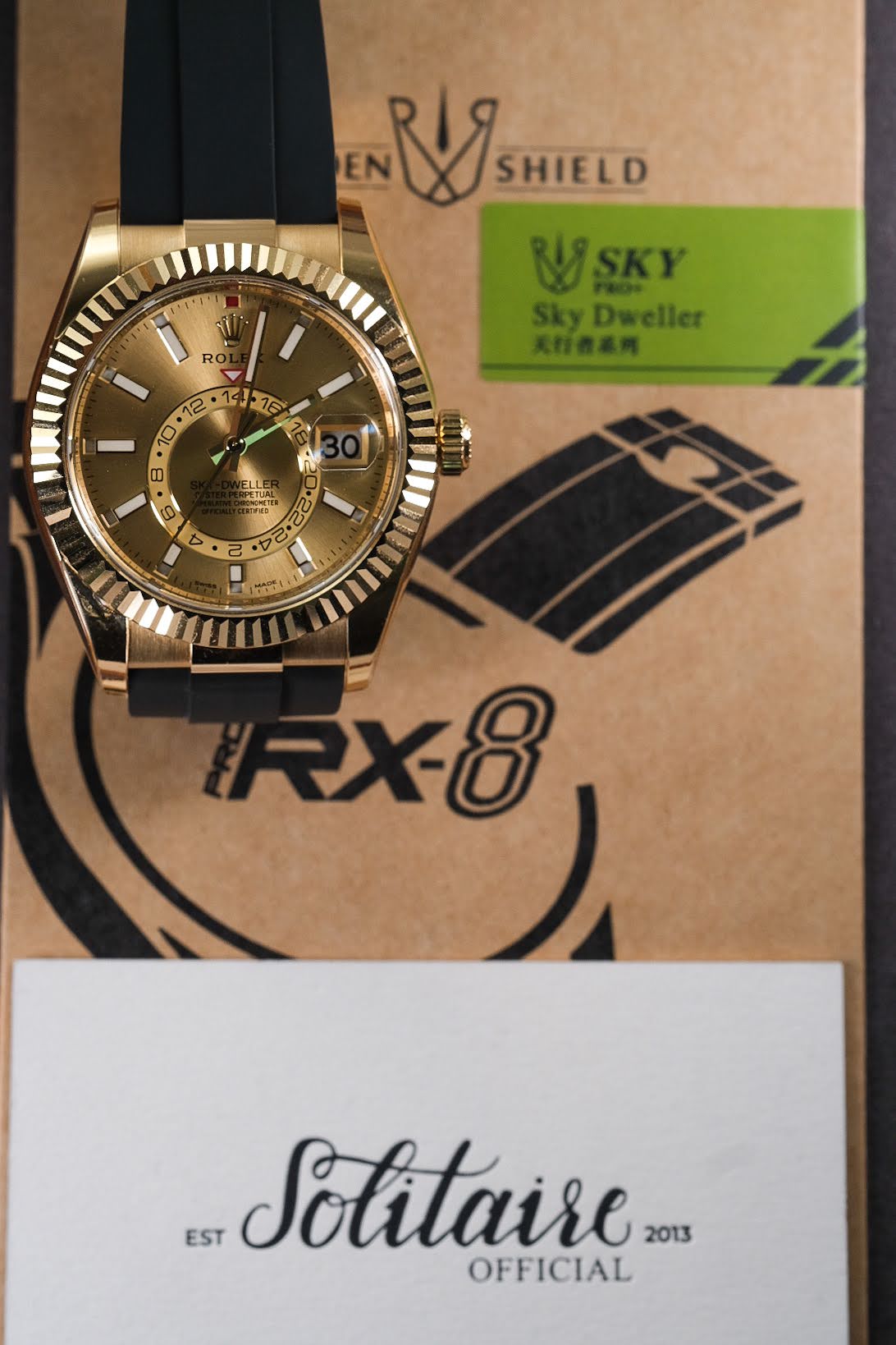 RX8 Protective Film for Rolex Skydweller – Solitaire Official