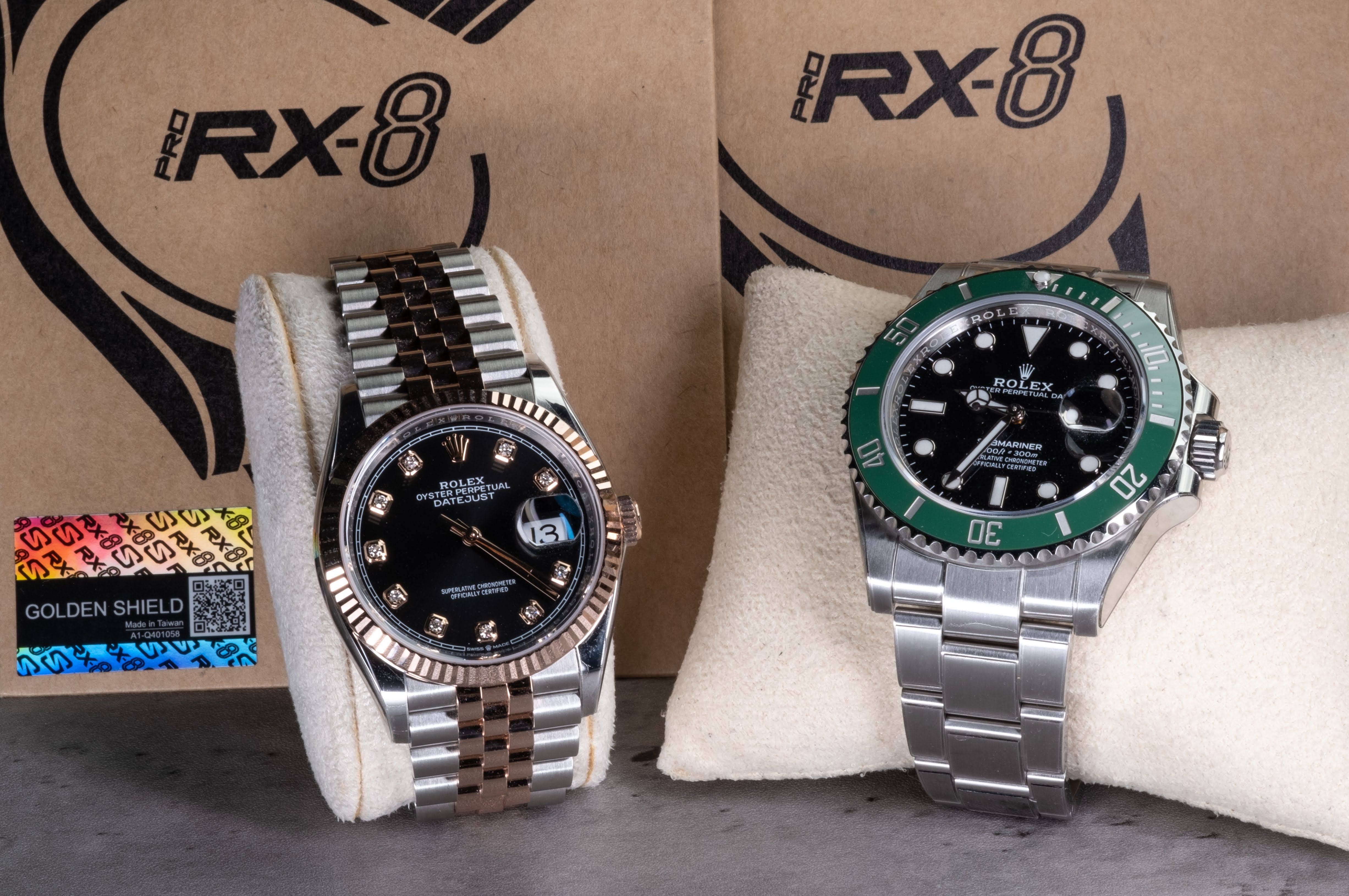 RX8 Protective Films for Rolex Datejust 36MM & Submariner 41MM ...
