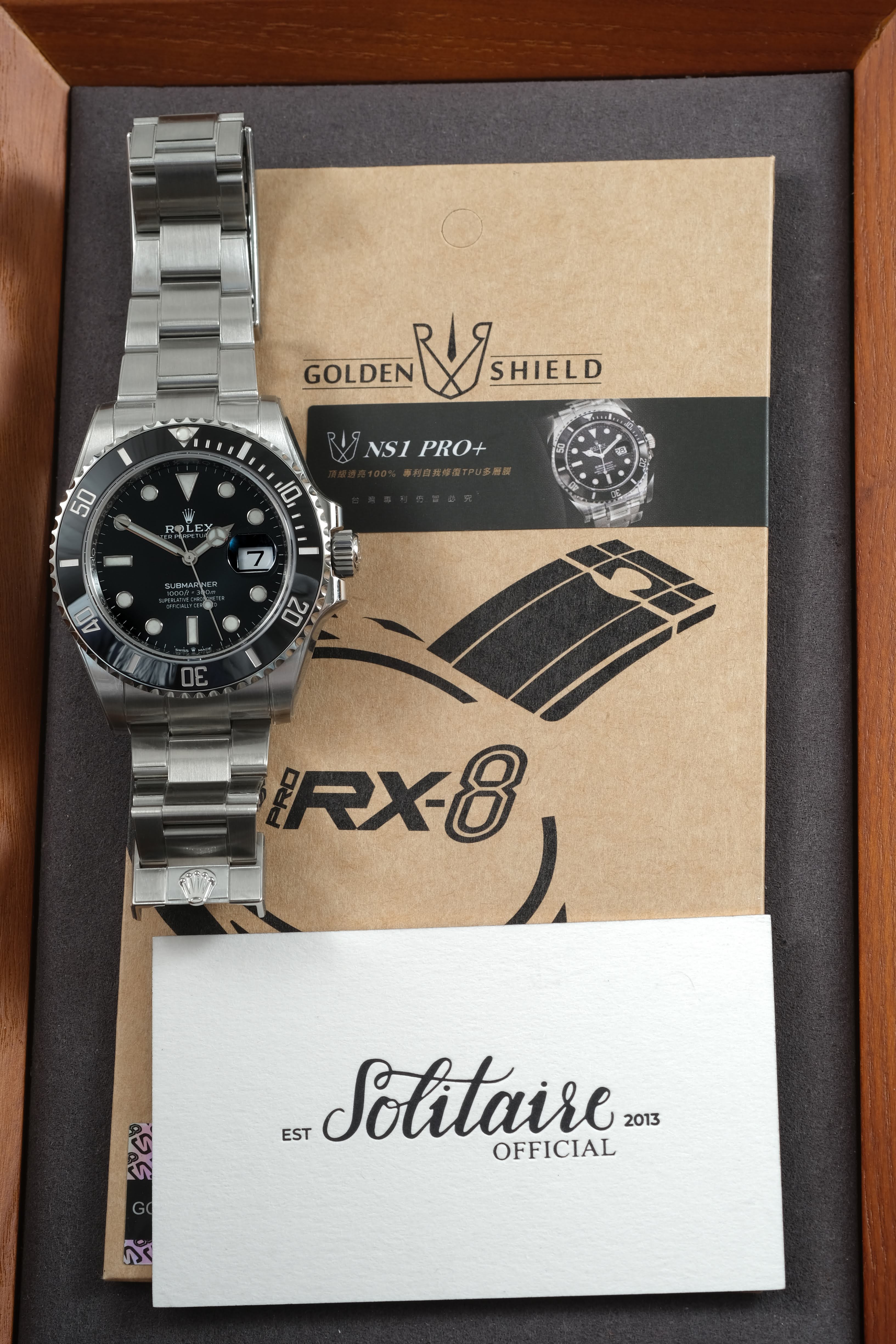 RX8 Protective Film for Rolex Submariner 40MM – Solitaire Official