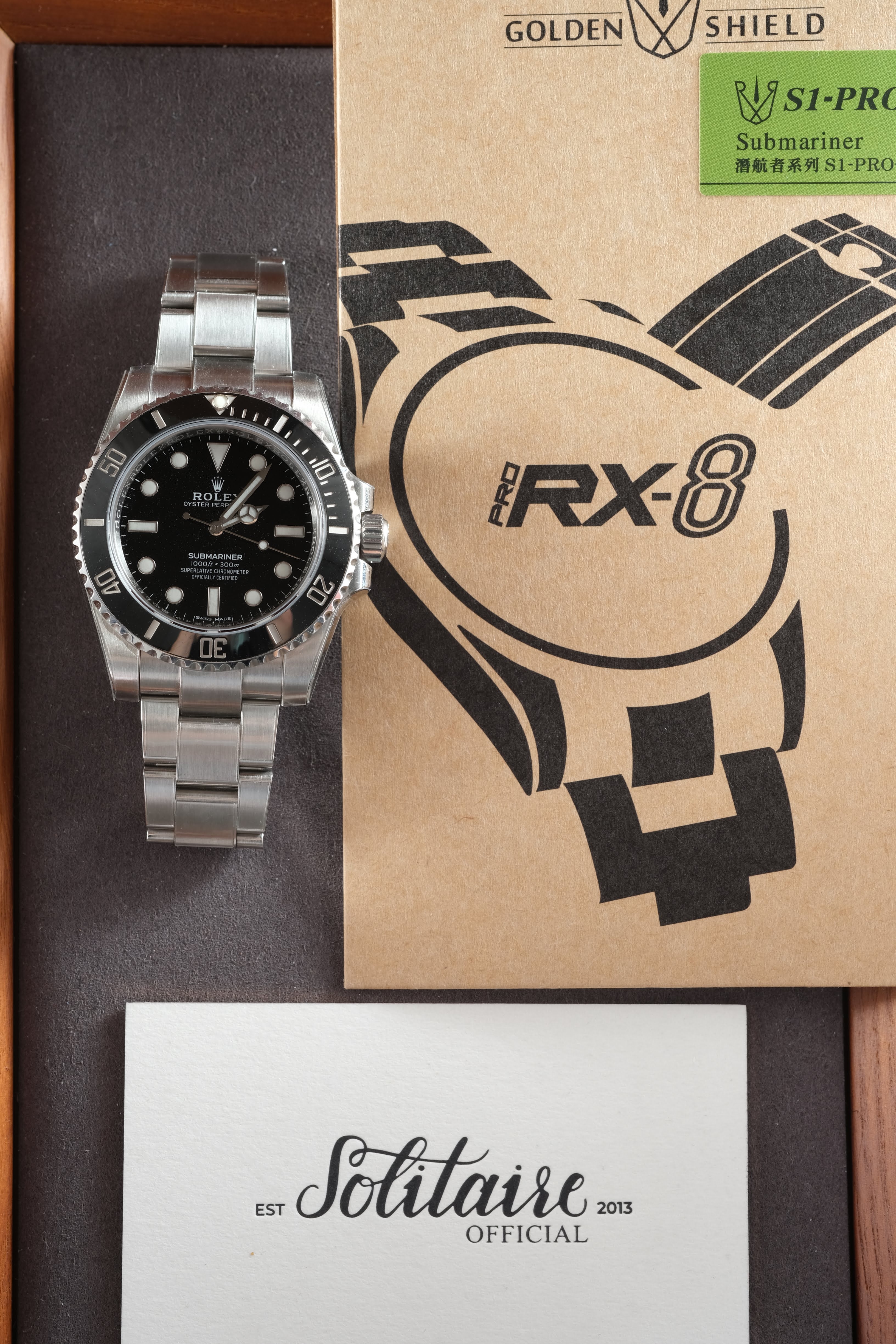 RX8 Protective Film for Rolex Submariner 40MM – Solitaire Official