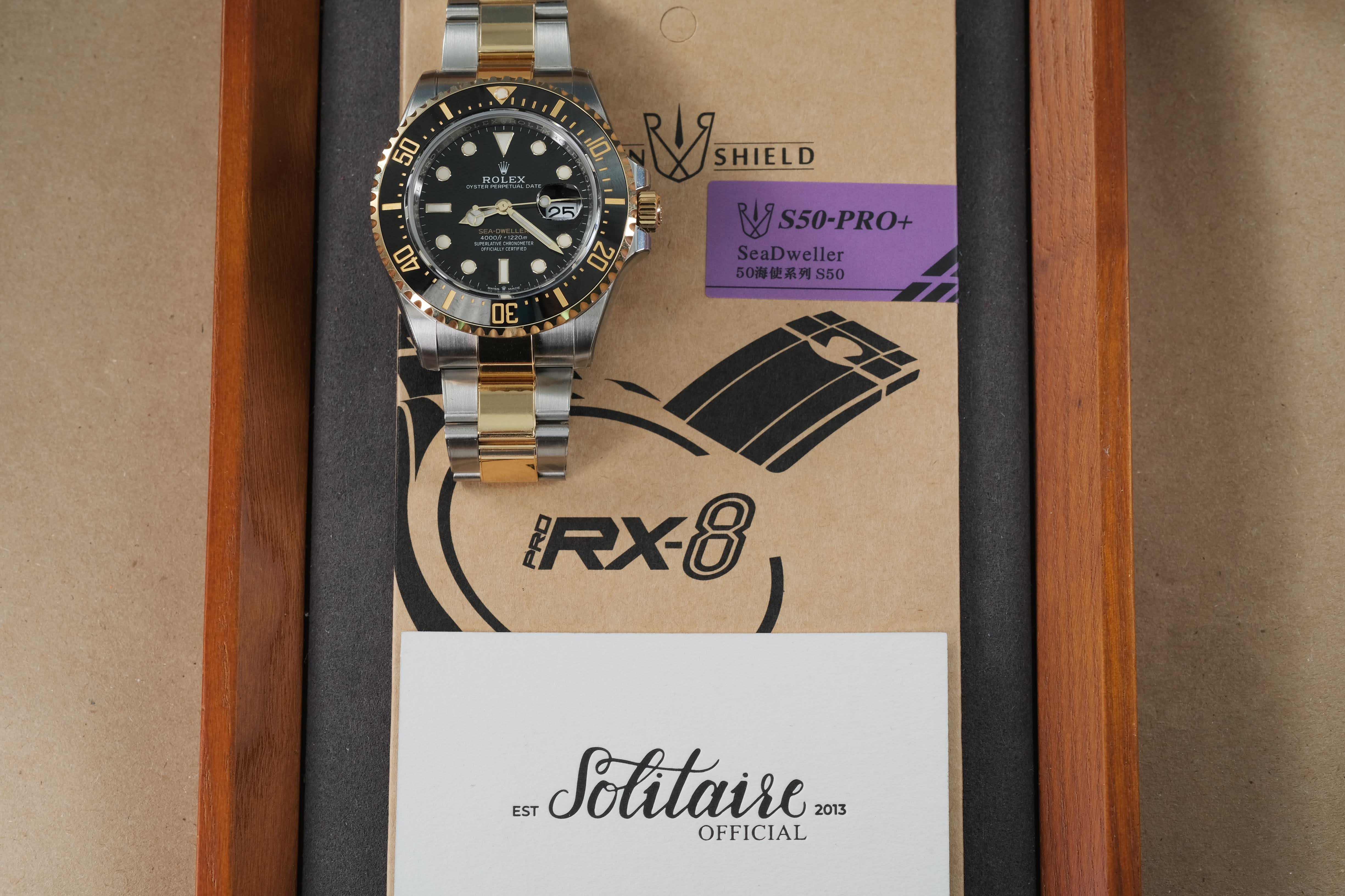 RX8 Protective Film for Rolex Seadweller – Solitaire Official