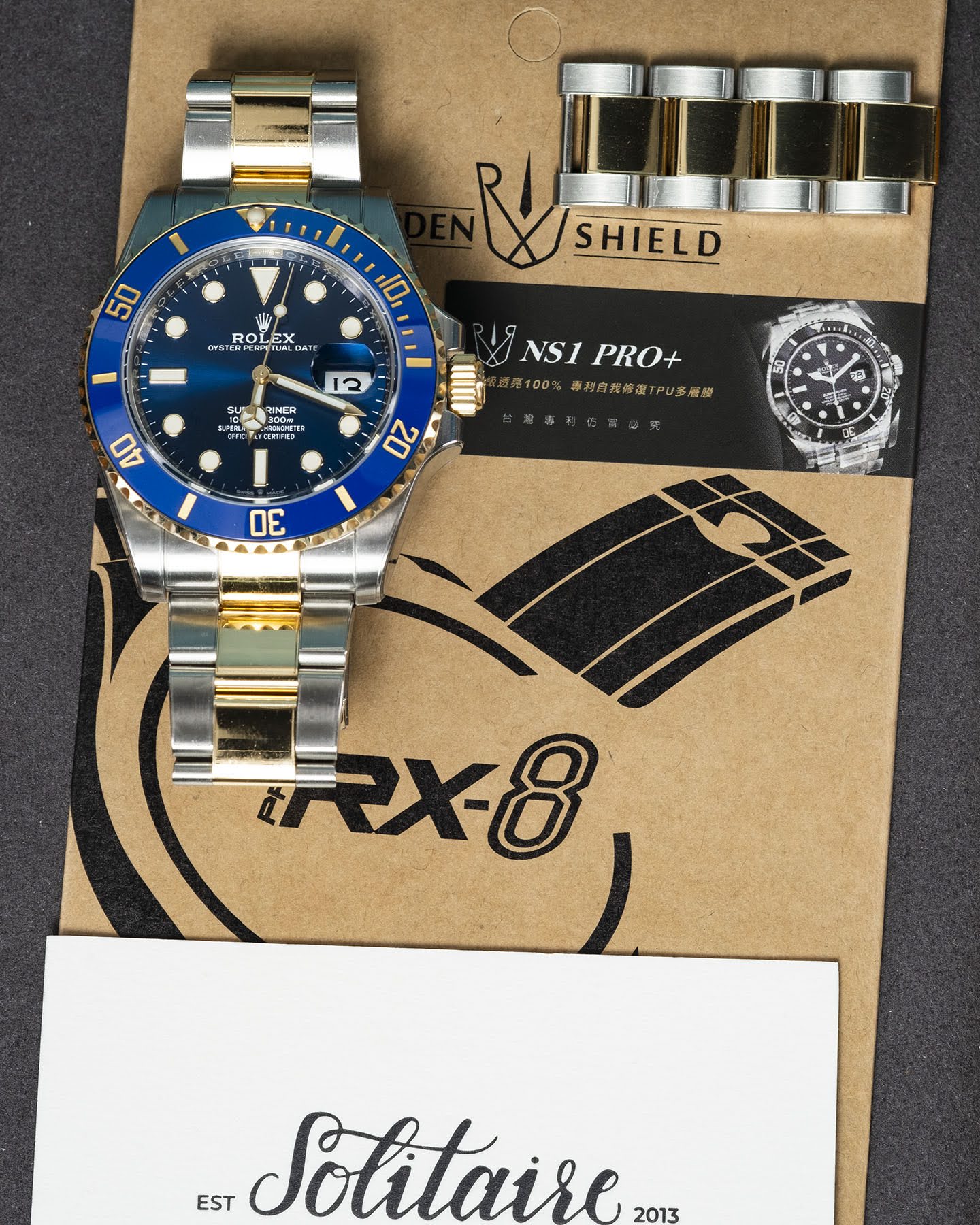 RX8 Protective Film for Rolex Submariner 41MM – Solitaire Official