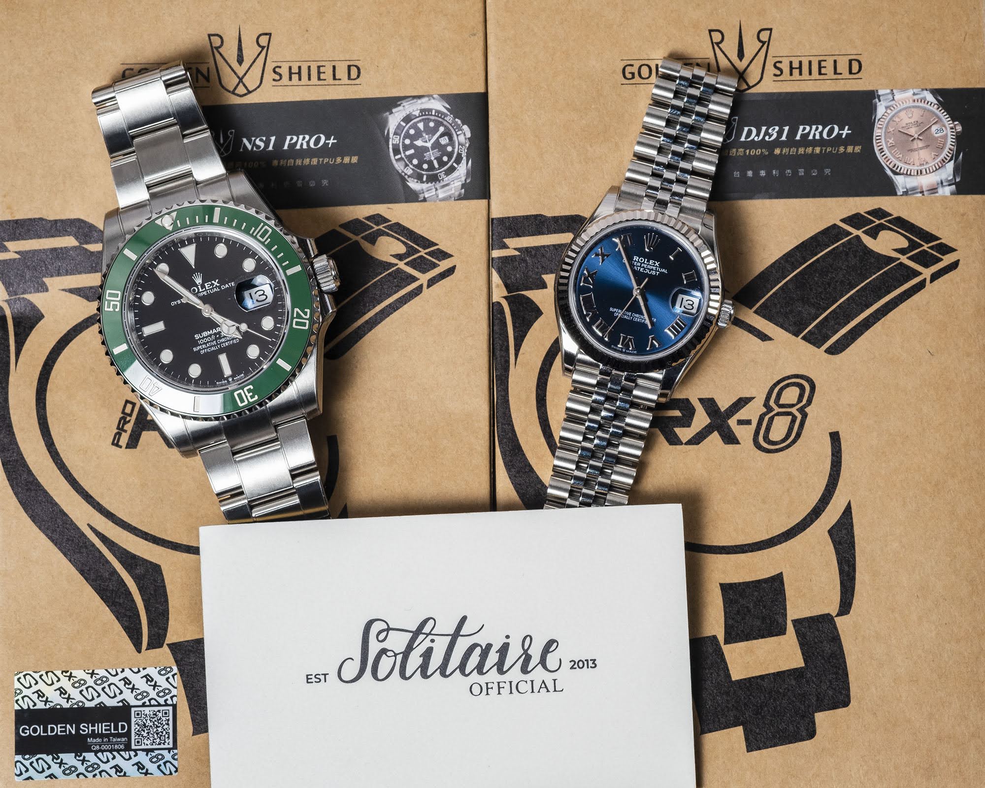 RX8 Protective Films for Rolex Submariner 41MM & Datejust 31MM ...