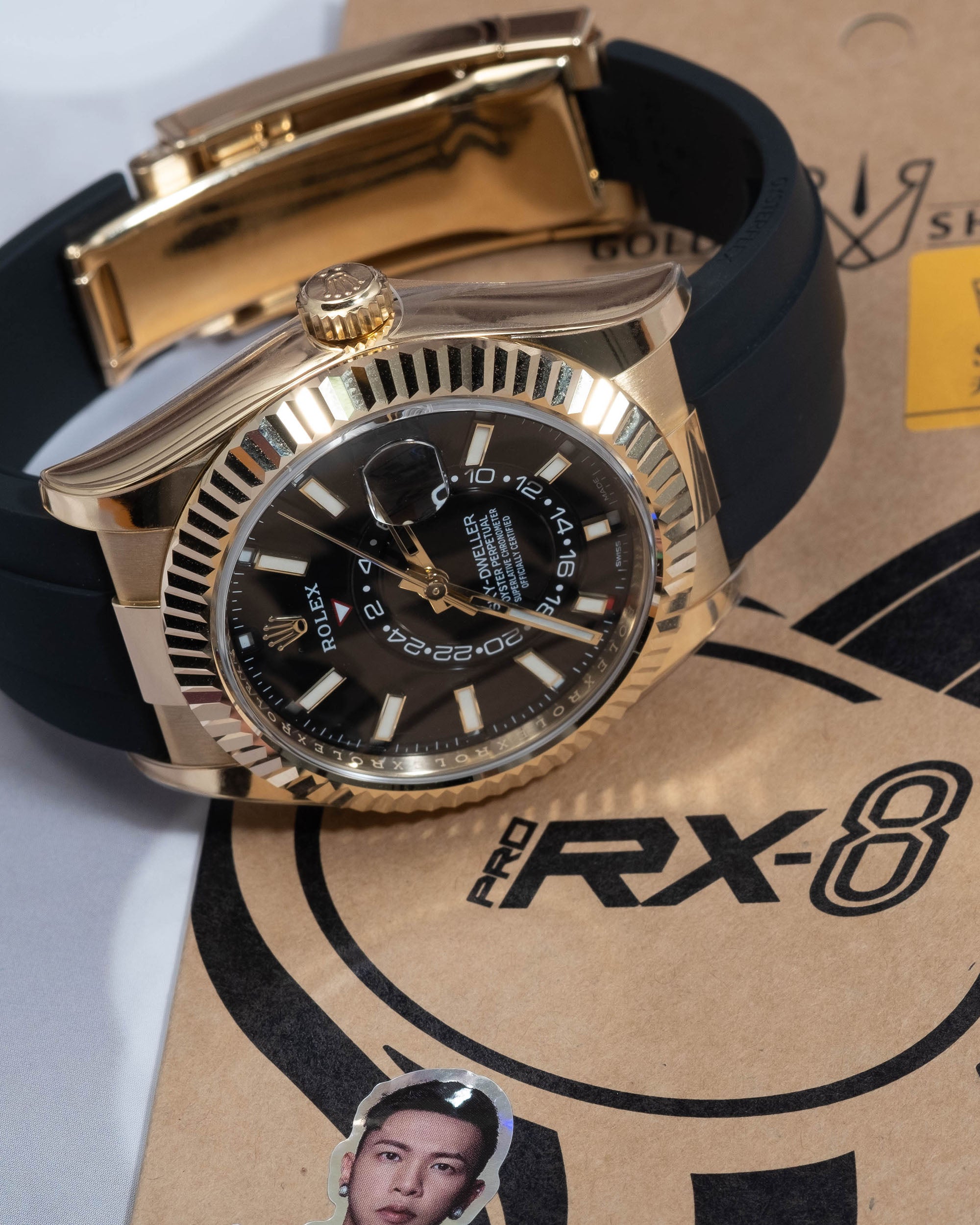 RX8 Protective Film for Rolex Skydweller – Solitaire Official