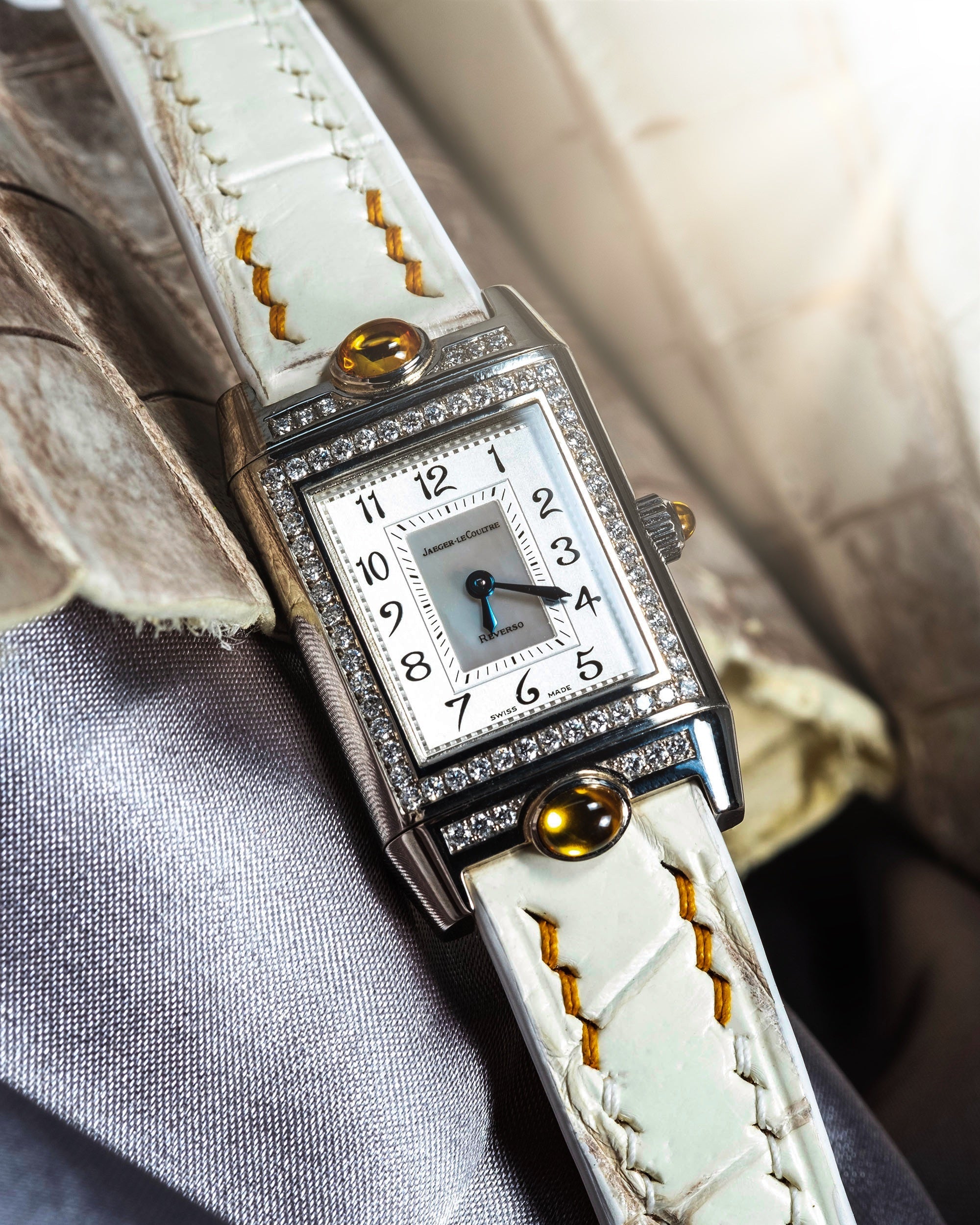 Bespoke Watch Strap In Natural Himalayan Crocodile – Solitaire Official
